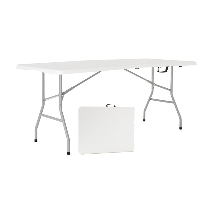 Mesa Dobrável Vira Maleta Portátil 1,80m Camping Premium – Gardenlife ...